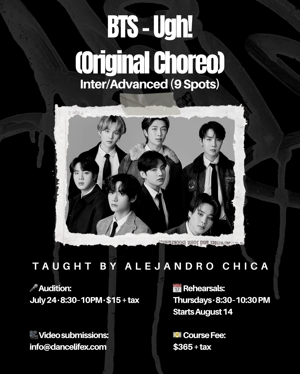 Ugh! by BTS - KPOP Original Choreo Showcase Course with Alejandro Chic ...